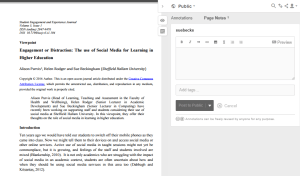 Hypothes.is – a digital annotation tool for collaborative and active reading | Social Media for ...